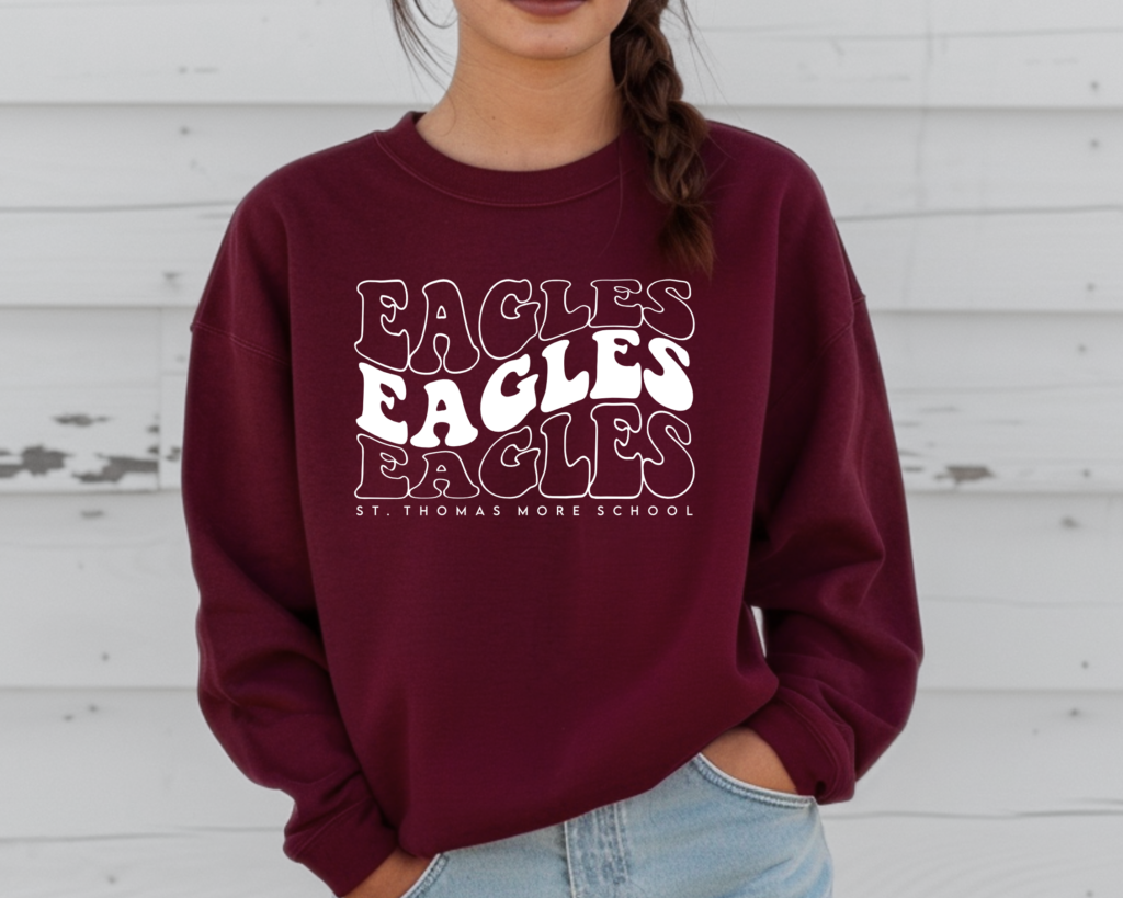 STMS Eagles Crewneck Sweatshirt - Tee Party Studio